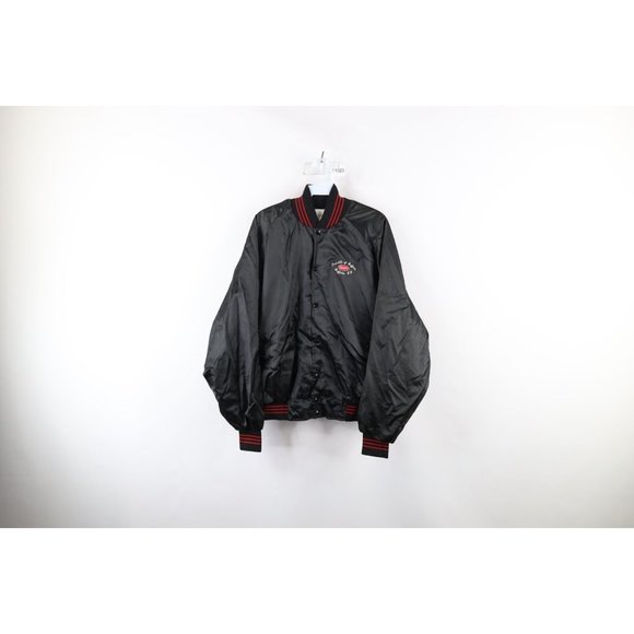 Vintage | Jackets & Coats | Vtg 8s Mens Xl Spell Out Peterbilt Trucks ...